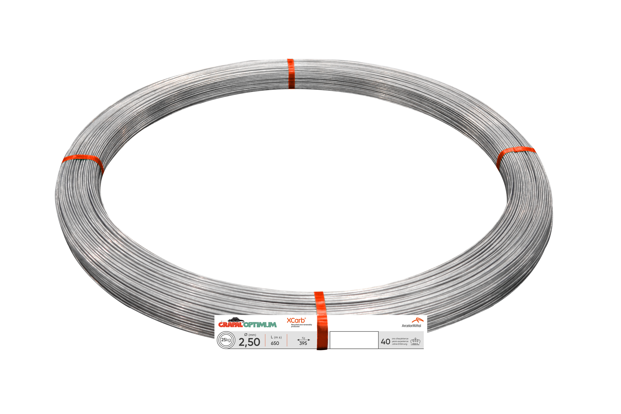 Fruiting Wire 2.5mm Triple Galvanised